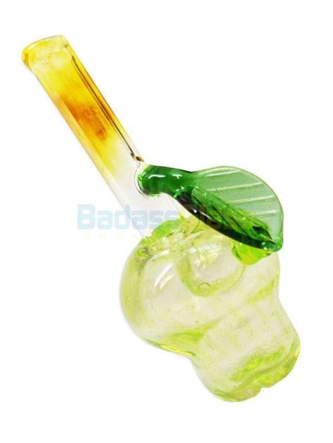 Green Apple Pipe At — Badass Glass
