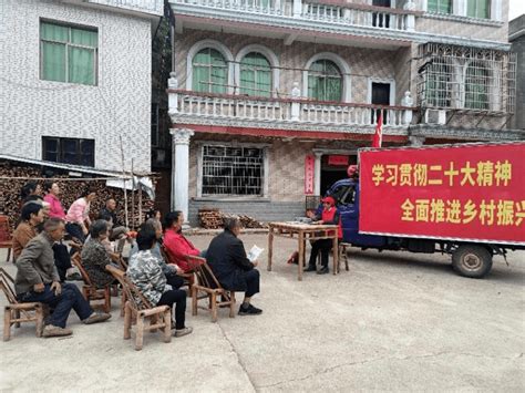 【乡镇人大】万载县双桥镇人大：让党的二十大精神飞入寻常百姓家发展群众乡村