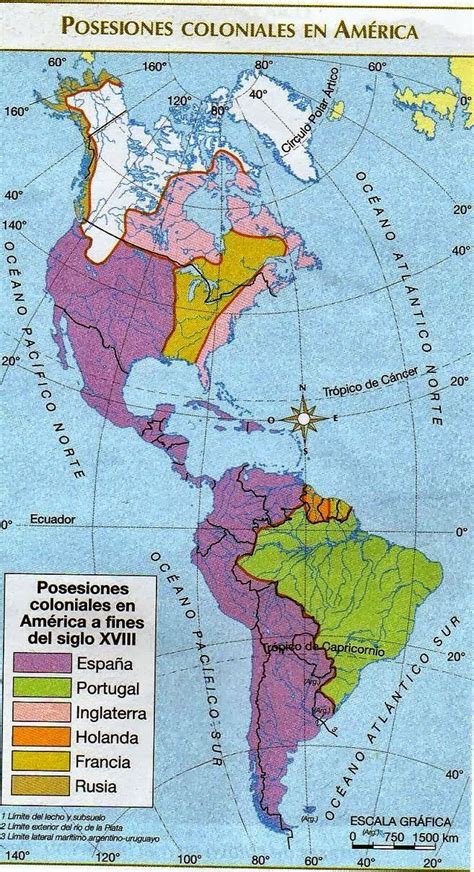 mapa américa histórico dominios coloniales Mapa de mexico antiguo