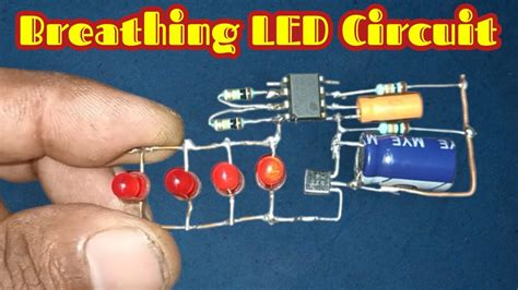 How To Make A Breathing Led Circuit Led Heart Beating Effect
