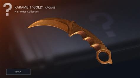 How To Get Karambit Gold In Standoff Youtube