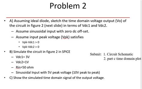 Solved Problem 1 Rc Frequency Response This Problem Uses Ac
