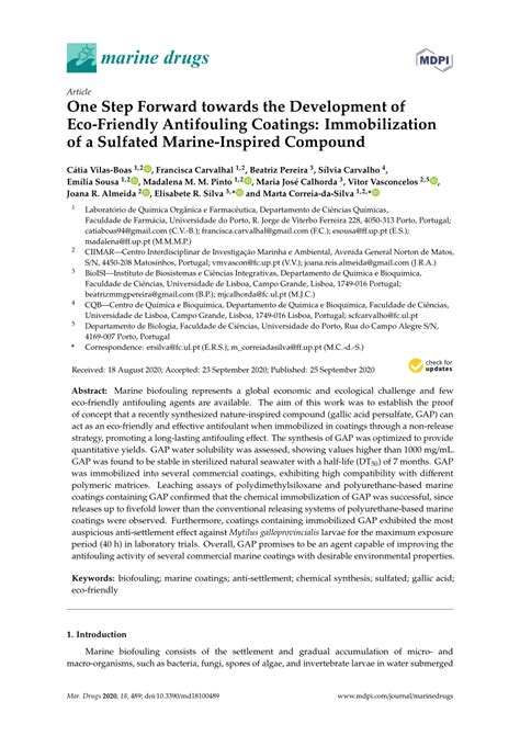 Pdf One Step Forward Towards The Development Of Eco Friendly