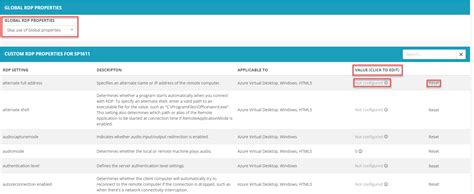 Manage RDP Properties Of An AVD Host Pool Nerdio Help Center