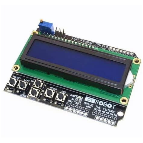 16x2 1602 Lcd Keypad Shield Blue Backlight For Arduino At ₹ 450