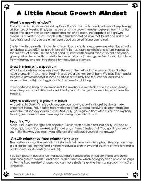 Growth Mindset Coloring Pages Activity Worksheets By Vrogue Co