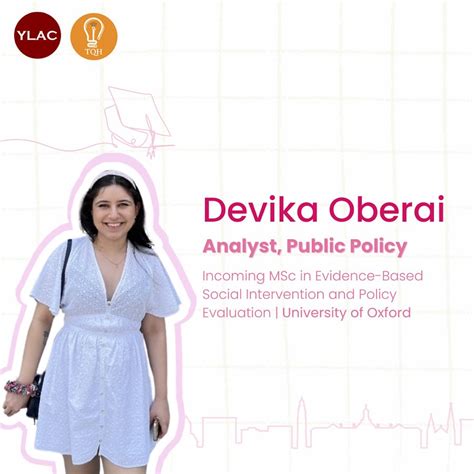 Ylac Were Back With Our Teamspotlight Series Meet Devika Oberai