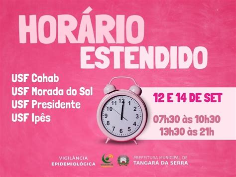 Multivacinação Quatro Unidades De Saúde Terão Horário Estendido Nestas
