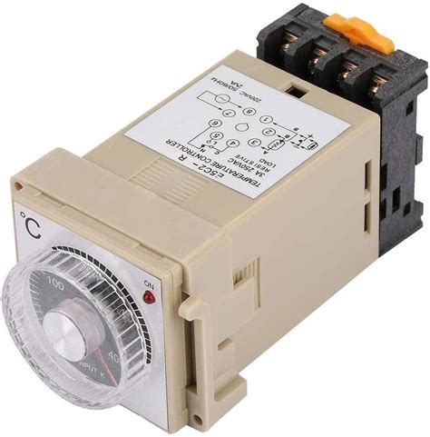 Amazon Temperature Controller Analog Dial Thermostat Integrated