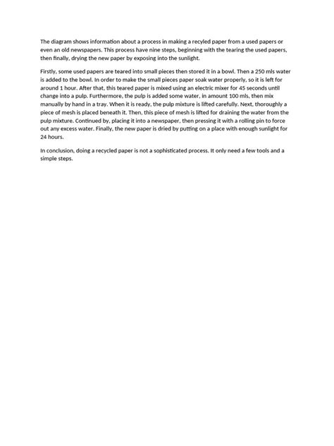 Writing Task 1 Process Pdf