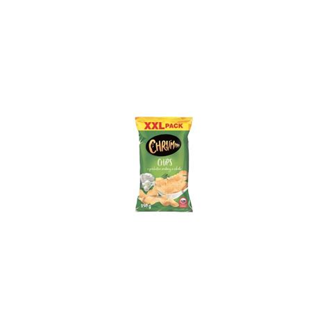 Slovenské Chrummm chips smotana cibuľa g SlovChips EkoKrajina sk