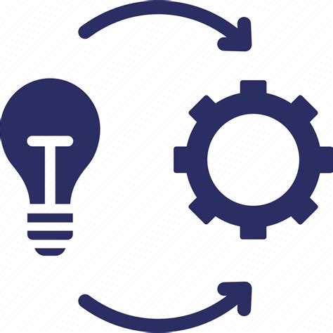 Cogwheel Develop Gearwheel Idea Implementation Icon Download On Iconfinder