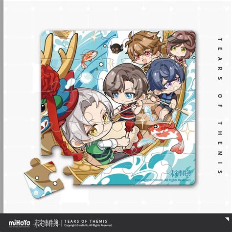 Mihoyo Tears Of Themis Chibi Acrylic Puzzle Series Ace Cards