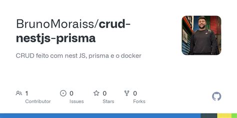 Github Brunomoraiss Crud Nestjs Prisma Crud Feito Nest Js