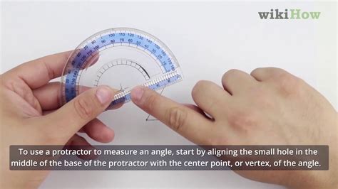 How To Use A Protractor Youtube