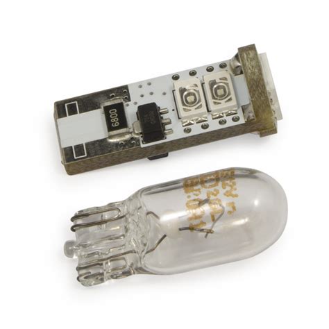 Alpha W5W T10 canbus 6 LED rot