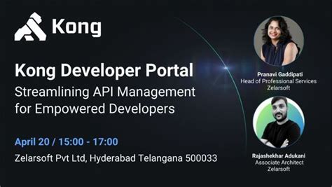 Suketu Patel On Linkedin Kong Developer Portal Streamlining Api Management For Empowered