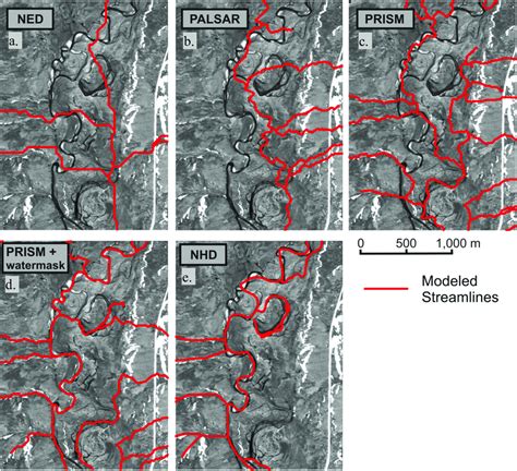 The Prism 25 M Digital Ortho Rectified Imagery For An Area In The Nome