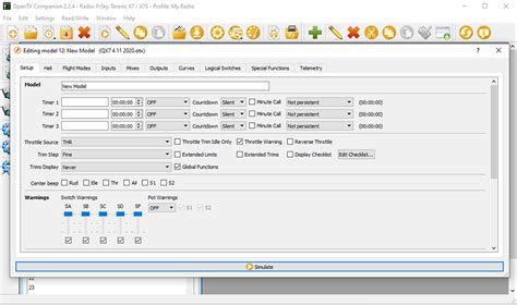 Intro To Opentx Companion Getfpv Learn