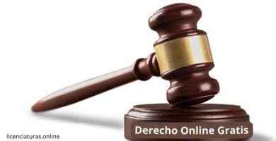 Dónde Estudiar DERECHO en Línea Carrera y Cursos