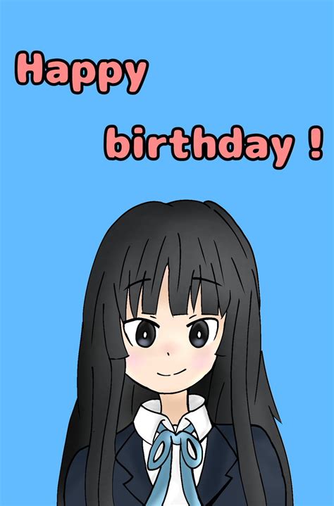 Chet Rippo On Twitter Rt Siruko4260758 澪ちゃんお誕生日おめでとう🎊 ギリギリ間に合ってよかった