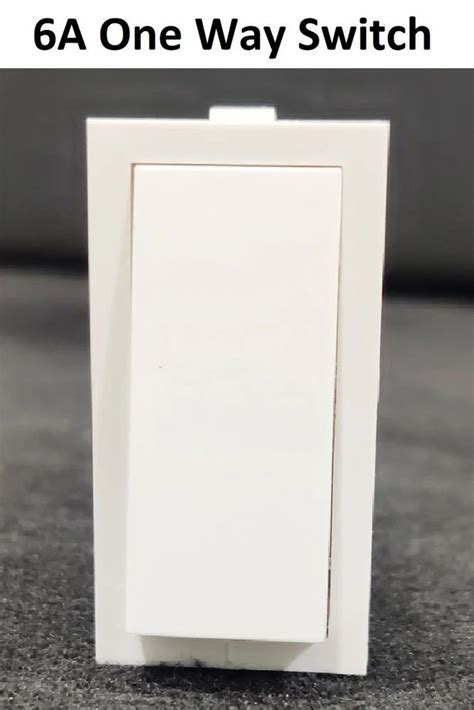6A One Way Switch At 25 00 Piece One Way Modular Switch In Mumbai ID 2852179482788