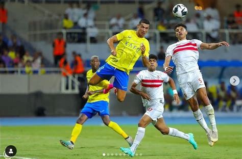 Hasil Zamalek Vs Al Nassr Di Liga Champions Arab 2023 Gol Cristiano