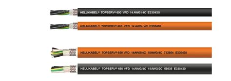 Highly Flexible Cables For Drag Chain Systems And Open Installation Drives And Control Solutions