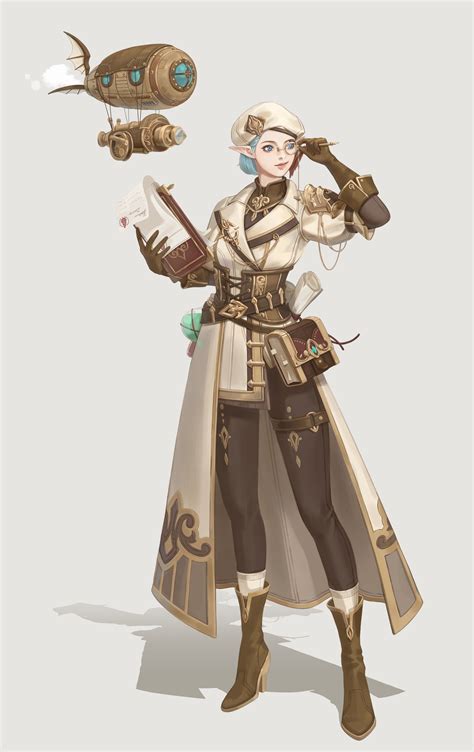 Pin By Rob On Rpg Female Character 22 Steampunk Characters Steampunk