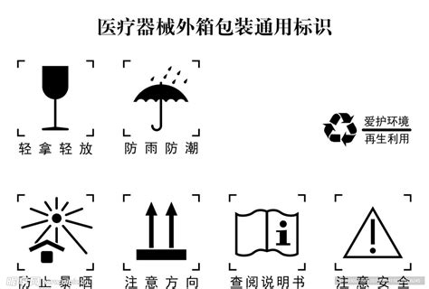 医疗器械外箱标识设计图 公共标识标志 标志图标 设计图库 昵图网