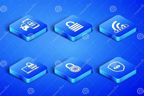 Set Shield And Eye Smart Car Security System Safe Combination Lock Wheel Laptop With Password