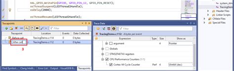 tracing cheat sheet measuring precise intervals visualgdb documentation