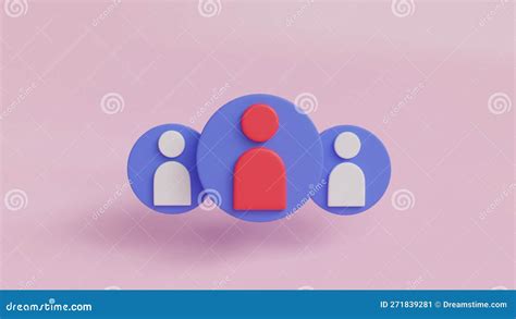 Hrm Or Human Resource Management Blue Icon To Manager Icon Which Is