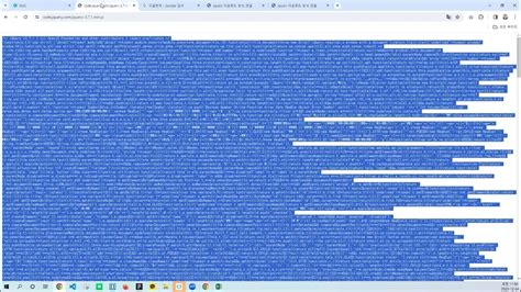 웹 디자인 기능사 시험을 위한 제이쿼리 Youtube