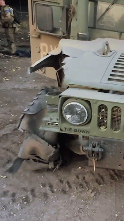 Снаряд влучив у наш хамві Youtube