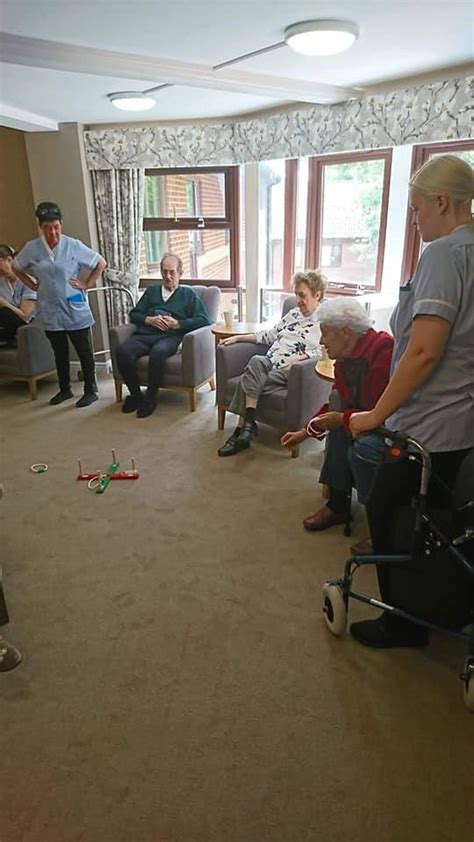 Anyone For A Game Of Quoits Pingley Court Care Home