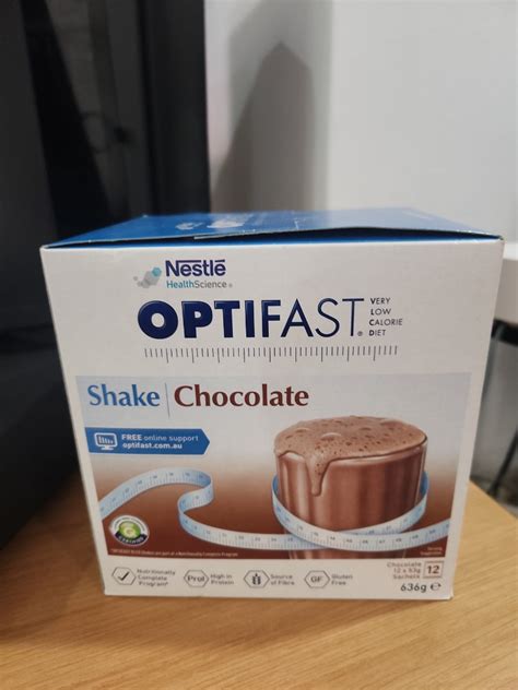 Nestle Optifast Chocolate Shake Food And Drinks Packaged And Instant Food