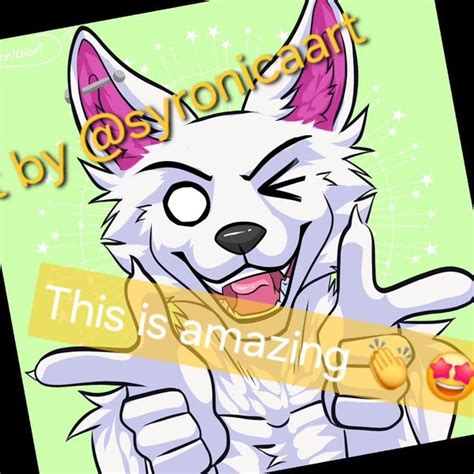 Fursona Coloring Page Smirk Pfp Icon Base Furry Digital Download Diy