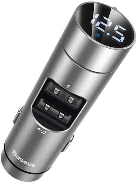 Transmiter Fm Baseus Energy Column, Bluetooth 5.0, 2X Usb, 3.1A ...