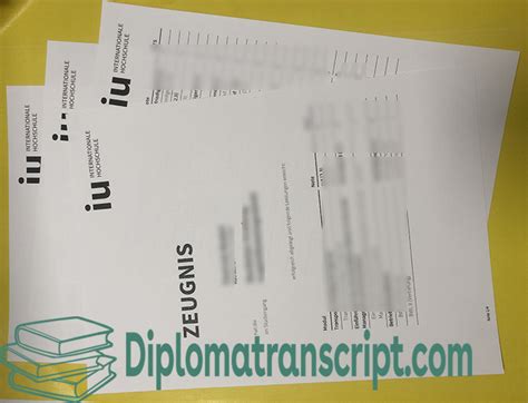 How To Order An Iu Internationale Hochschule Zeugnis Buy Diplomabuy
