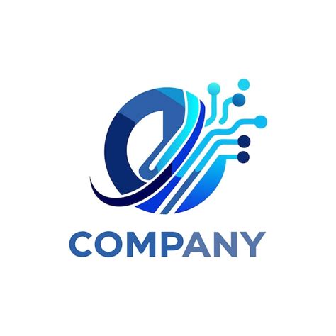 Premium Vector Information Technology Logo Concept