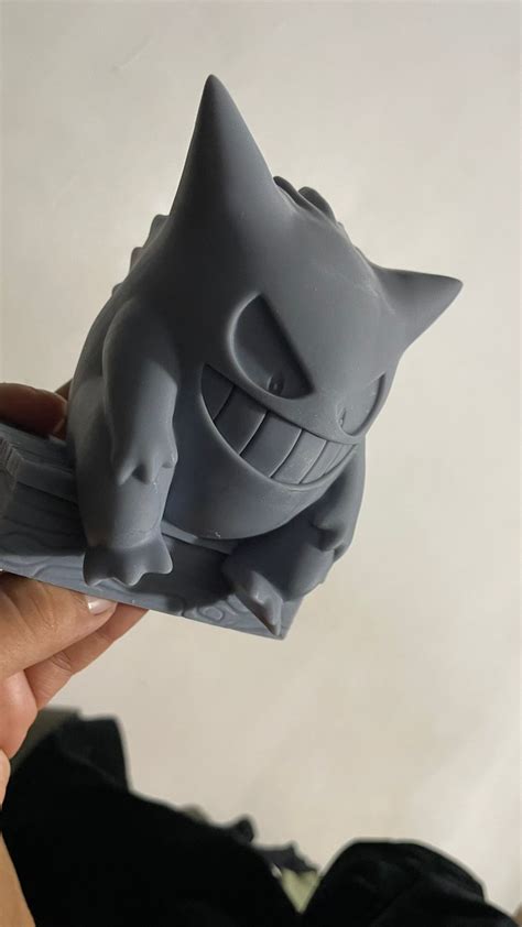 Archivo Stl Gengar Esperando・idea De Impresión 3d Para Descargar・cults
