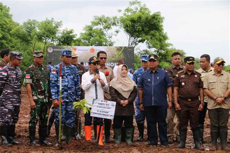 Penjabat Gubenur NTT Tanam Pohon Serentak Seluruh Indonesia EXPO NTT