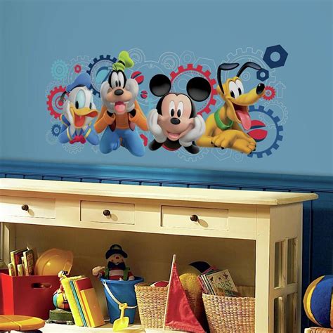 Mickey Mouse Clubhouse Capers Peel And Stick Giant Wall Decals Peel