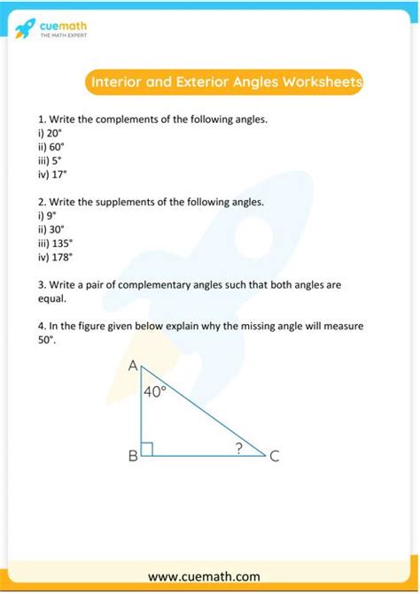 Consecutive Interior Angles Definition