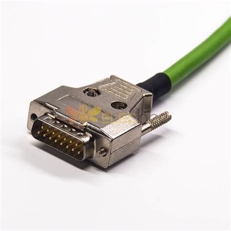 Elecbee Db15 Pin Male Plug To Right Angle M23 12pin Female Servo Signal Connector With Cable