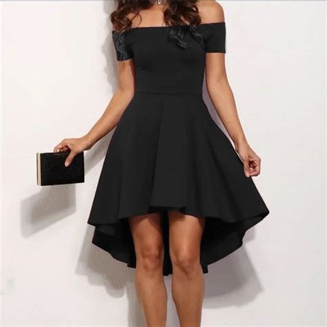 Red Solid High Waist Sleeveless Collar Party Dress For Shemales