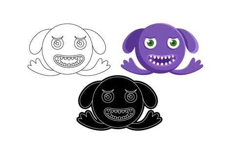 Monster Horror Vector Bundling Graphic By Lionalstudio · Creative Fabrica