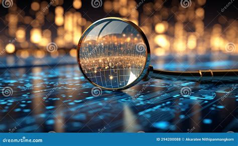 Data Visualization Close Up Technology Digitalization Optimization Of