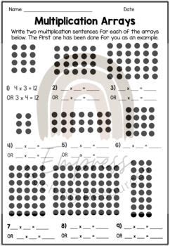 Multiplication Arrays Time Tables Numeracy Worksheet Multiplication Arrays Multiplication Multiplication Arrays Time Tables Numeracy Worksheet Multiplication Arrays Multiplication
